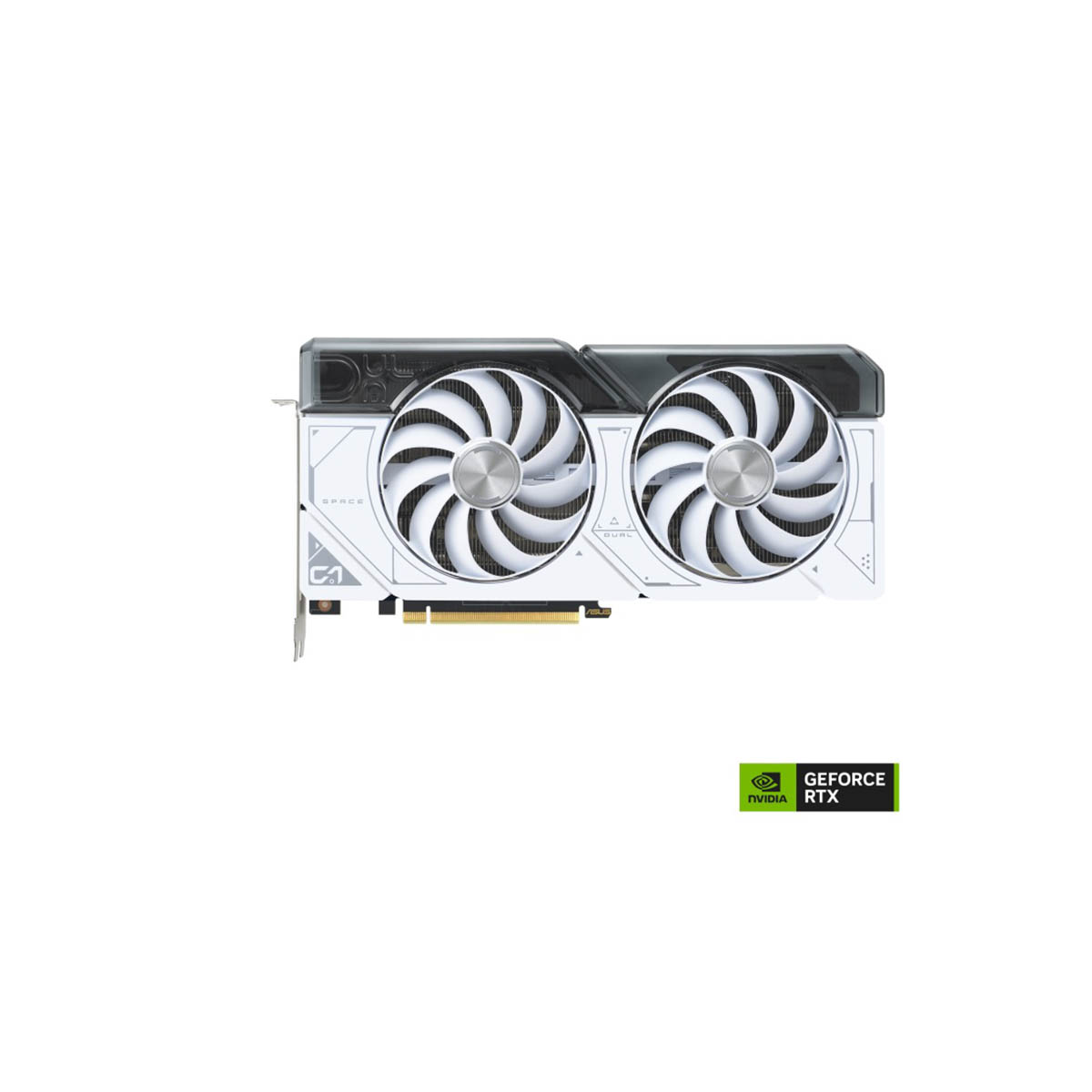 TJ video ASUS 12GB RTX 4070 Dual Edition White GDDR6X 1xHDMI 3xDP 2xFan ...